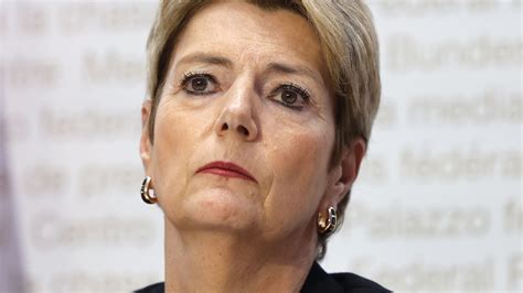 Karin Keller Sutter Spricht über Telefonat Mit Trump Blick