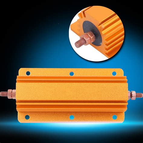 Rx24 200w 4r High Power Resistor Aluminium Housing Industrial Eletrical