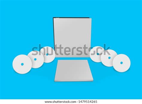 Stationery Set Blank 3d Objects Template Stock Illustration 1479514265