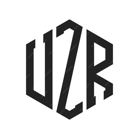 Premium Vector Uzr Logo Design Initial Letter Uzr Monogram Logo Using