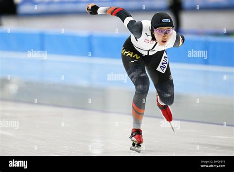 Aomori Japan Credit MATSUO 3rd Feb 2024 Akane Iida JPN Speed