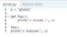 Python Global Local And Nonlocal Variables