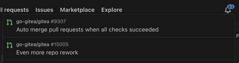 Idea Dropdown For Notifications · Issue 15389 · Go Giteagitea · Github