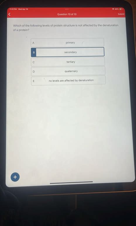 [solved] 11 0tpm Wed Aer 16 20 Question 10 Of 10 Subm Whi