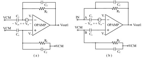 Simplified Schematic Of Single Channel CSA A Noise Sampling Phase Download Scientific