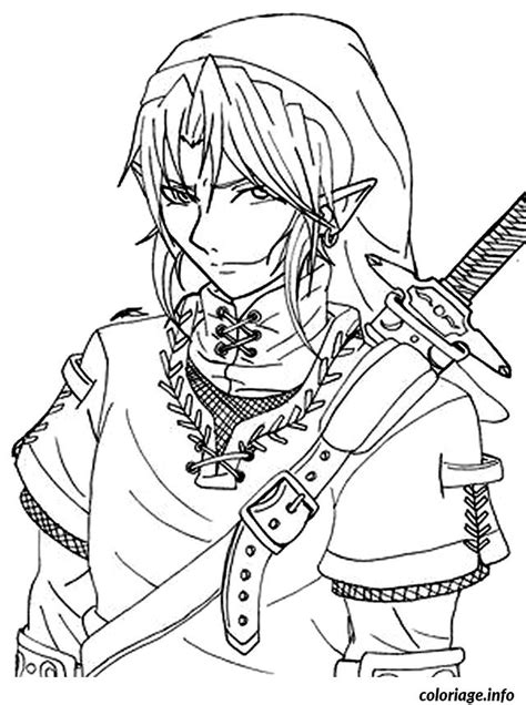 Coloriage Dessin Zelda 4 Dessin Zelda à imprimer