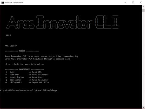 Writing A Command Line Tool For Aras Aras