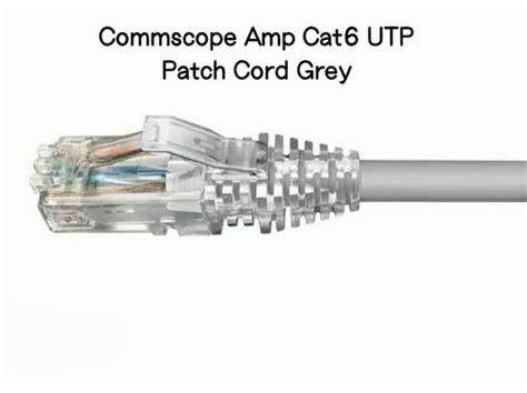 Commscope Cat6 Patch Cord 10 Feet PVC Blue At 170 Piece In New Delhi ID 2849325234812