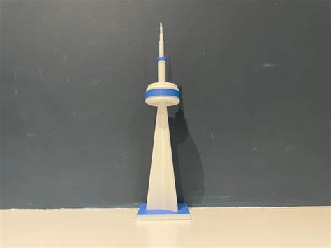 Cn Tower Model By Tyler Bowness Makerworld