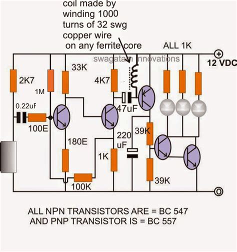 Clap Sensor Circuit Diagram Circuit Diagram