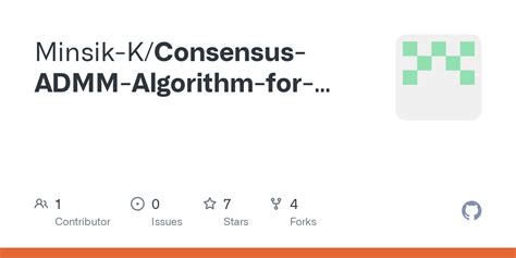 Consensus Admm Algorithm For Mmtc Detectionmainm At Main · Minsik Kconsensus Admm Algorithm