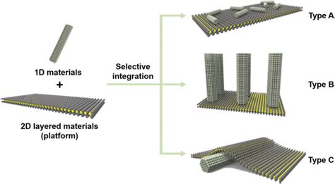 Configuration Of 2d 1d Mixed Dimensional Heterostructures Type A Download Scientific Diagram