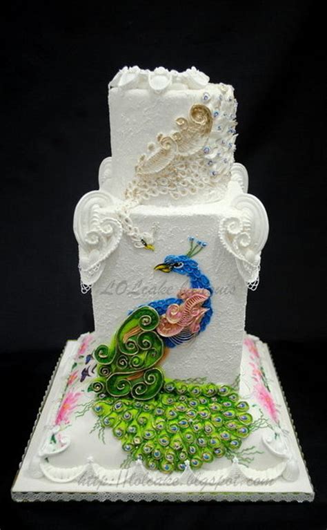 Love Of Peacock Decorated Cake By Louis Ng Cakesdecor
