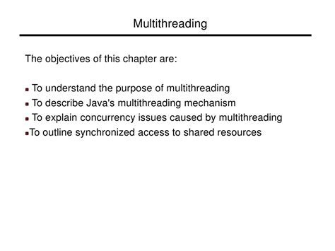 Ch 12 Multi Threading Pdf Thread Computing Method Computer Programming