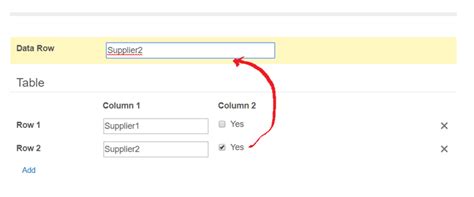Populate Input Box From Data Table Selection Checkbox Laserfiche