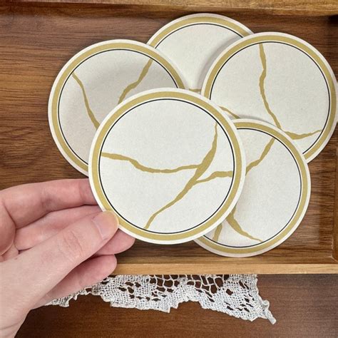 Kintsugi Coaster Etsy
