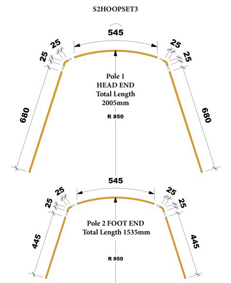 Aos Old Model Dbl Alloy Dome Swag Hoop Set 2006 2012 Aussie