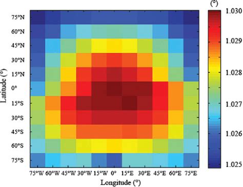 Maximum Earth Viewing Angle Difference Between Different Locations On