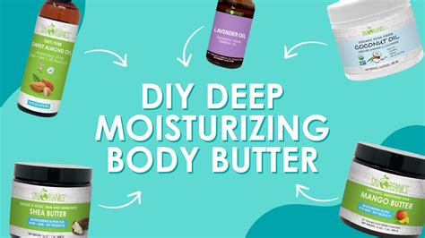 Diy Moisturizing Body Butter Youtube