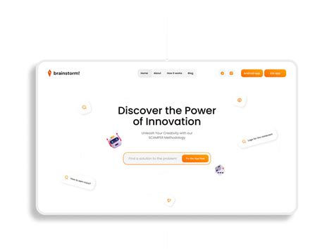 Brainstorm platform for generating ideas | Branding on Behance