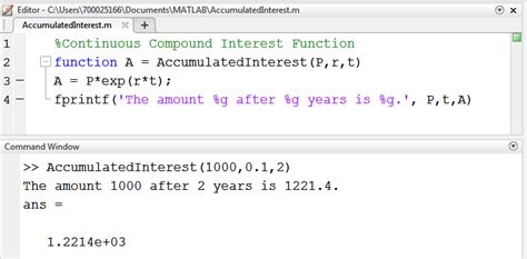 User Defined Function In Matlab Qfinance