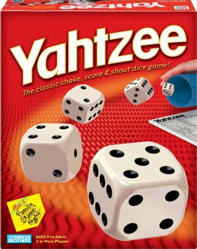 Hasbro Yahtzee Game 1 Ct Fred Meyer