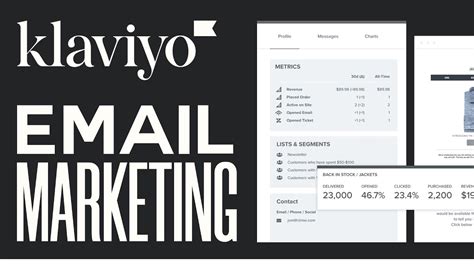 Klaviyo Email Marketing 2024 Step By Step Tutorial YouTube