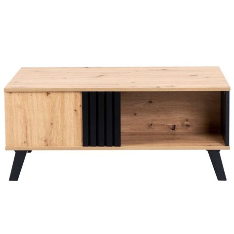 Table Basse Multifonction élégante En Bois Coloré Tiroir De Rangement Leroy Merlin