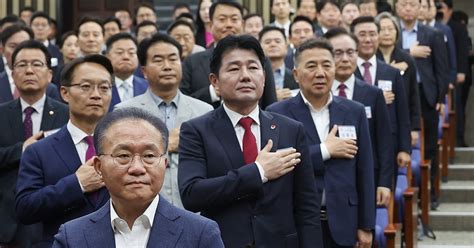 윤재옥 빠른 당 수습과 변화가 국민 평가 받드는 모습