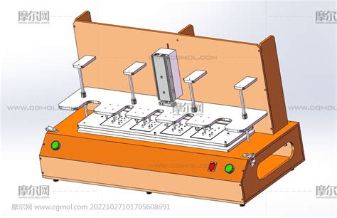 顶针测试架 D数模 机械工具模型下载 摩尔网CGMOL