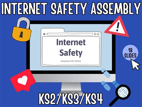 Internet Safety Assembly Ks2 Ks3 Ks4 E Safetyonline Safety Teaching