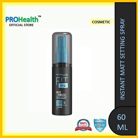 Maybelline Fit Me Matte Poreless Setting Spray Mfg052022 Shopee