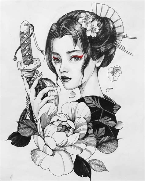 To See More Tattoos Like This Please Visit Geisha Tattoos