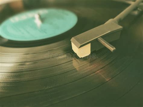 Vintage Vinyl Record Player Stock Image Image Of Analog Audio 173734593