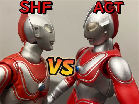 【老物回顾】谁更能代表超可动杰克奥特曼？万代相隔五年的技术较量。shf杰克vsact杰克 牛夕拾 牛夕拾 哔哩哔哩视频