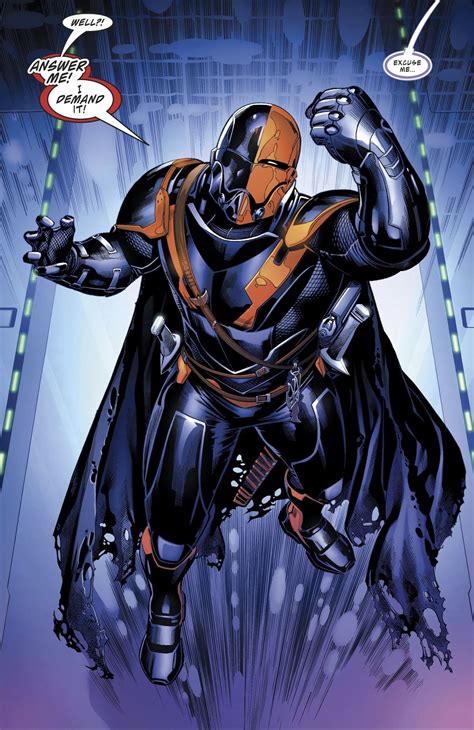 Deathstroke 2016 2019 48 Art By Fernando Pasarin Deathstroke Dc Deathstroke Dc Comics Artwork