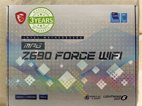 MSI Z Force Wifi Motherboard DDR Intel Th Th Gen Computers Tech Parts Accessories