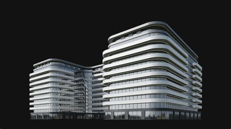 Waveform Towers 3d Model Download Buildings On