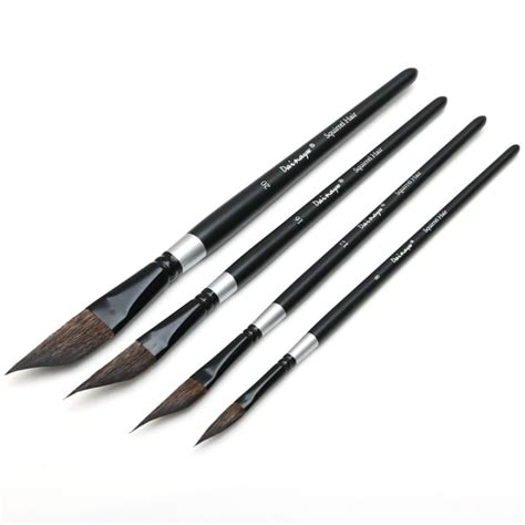 Dainayw Squirrel Hair Watercolor Brush Dagger Type Art Painting Brushes