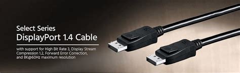 Amazon Com Monoprice DisplayPort Cable Gbps K Hz K Hz Dynamic HDR High