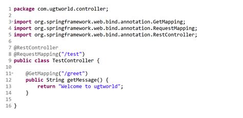 Api In Spring Boot Ugtworld