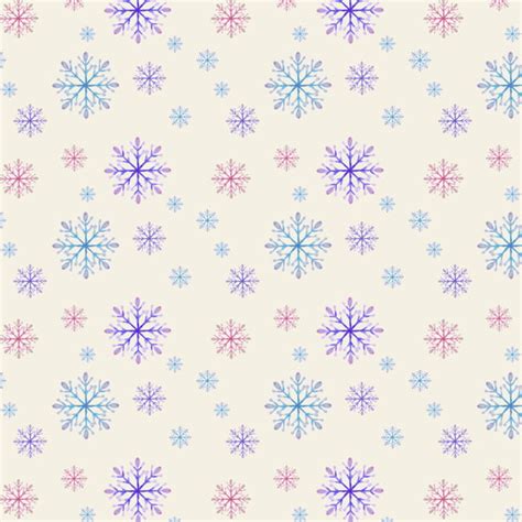 눈송이와 크리스마스 패턴 Ai Eps Uidownload