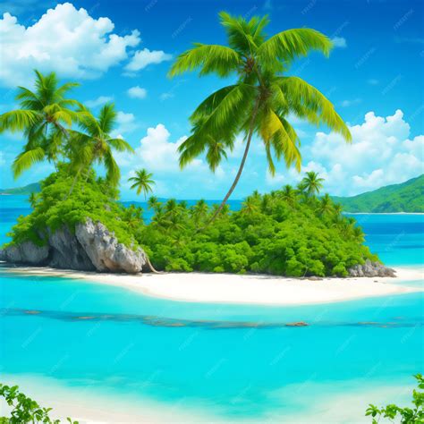 Premium Ai Image Free Unraveling The Mystique Of Island Tropical Beauty