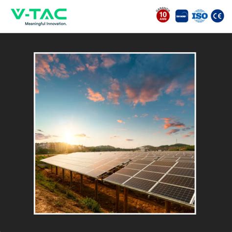 12 Pannelli Solari Slim 410W IP68 Inverter Batteria V Tac