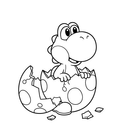 22 Yoshi Ausmalbilder Kostenlose Pdf Druckvorlagen Für Kinder