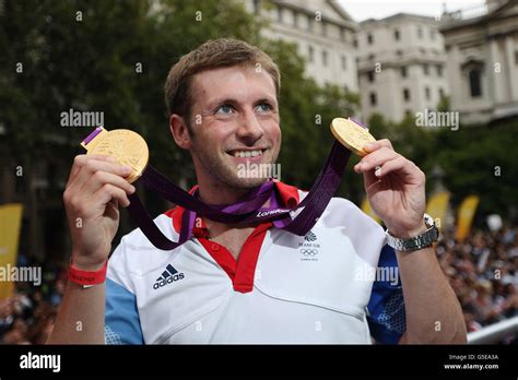 British Olympic Gold Medal Winning Cyclist Jason Kenny During The