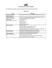 CS 250 Agile Team Charter Docx CS 250 Agile Team Charter Template To Complete This Template