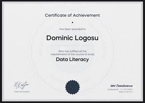 Dominic Logosu On Linkedin Datascience Dataliteracy Machinelearning
