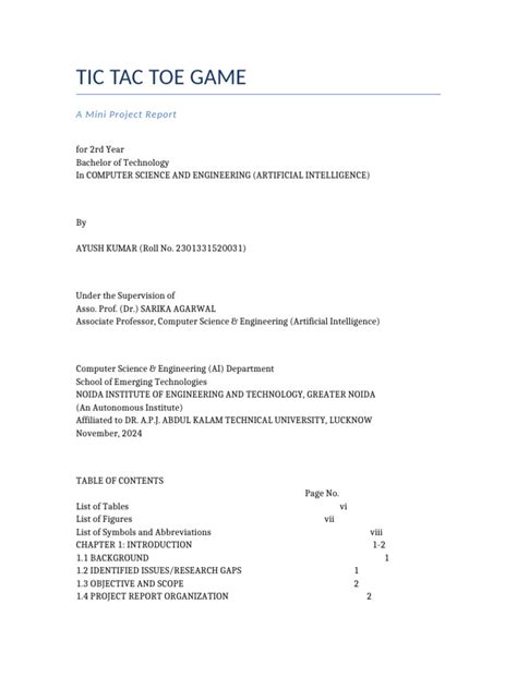 tic tac toe project report professional pdf object oriented programming java programming