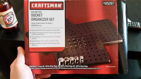 Craftsman Socket Organizer Parts Tools
